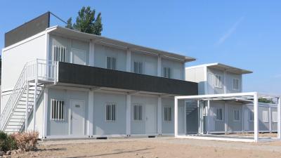 China Zontop Modern Luxury Quick Concrete Construction Complete Large Modular Prefab  House for sale