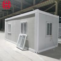 China Zontop Luxury Storage Fabricated Ready Made Two Story Modular Modern Tiny  Prefabricated Bolt Prefab Container House for sale