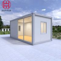 China Zontop China Prefabricated  20 / Ft 40FT  Modular Steel Structure Shipping Container House for sale