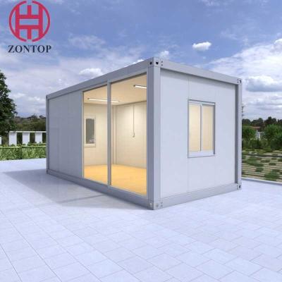 China Zontop China Prefabricated  20 / Ft 40FT  Modular Steel Structure Shipping Container House for sale