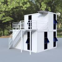 China Zontop China Modern Small Ready Modular Quick Concrete Hurricane Proof Two Story Resort Cheap Homes Container Prefab  Ho for sale