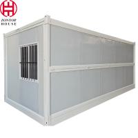 China Zontop China Luxury 3 Bedroom Shipping Modular Living Prefabricated Foldable Home Prefab 20ft Folding Container house for sale