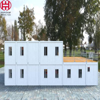 China Zontop China Modern Prefabricated Room Fabricated Living Homes 2  Bedroom Cheap  Portable Container House for sale