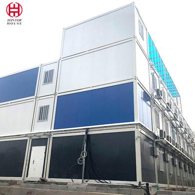 China Zontop Chinese Complete Cheap Transportable Manufactured Metal  Steel Modular Container  Home House for sale