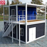 China Zontop High Quality Chinese Complete Cheap Transportable Manufactured Metal   40ft/20ft Prefab Container House for sale