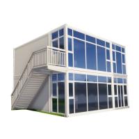 China Zontop Modern Flat Pack Portable Living Storage 2 Bedroom Shipping  Prefabricated Container House for sale