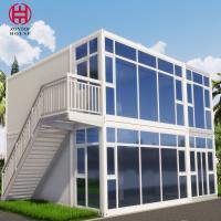 China Zontop china factory detachable mobile prefab modular 20 ft 40ft shipping container houses homes for sale