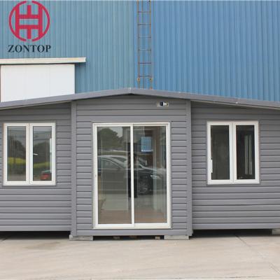 China Zontop factory fast construction economy prefabricated mobile expandable prefab house Container House for sale