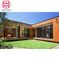 China Zontop china factory price luxury PreFabricated Houses Light Steel Villa  for sale  house prefabricated homes for sale