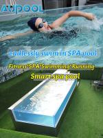 China 100% Virgin PMMA Imported Acrylic Endless Pool Shipping Container School Clear Sides for sale