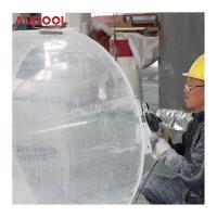 China Various Shapes Fiberglass Above Ground Acrylic Swimming Pool with Moulding Processing for sale