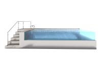 China Gym Pool Endless Pool Shipping Container Swimming Pool Spa Piscinas Stainless Steel Pool for sale