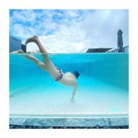 China Favorable Custom Size 30-300mm Thickness Clear Acrylic Window Sheet for Swimming Pool for sale