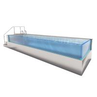 China Gym Pool Endless Pool Shipping Container Swimming Pool Spa Piscinas Stainless Steel Pool for sale