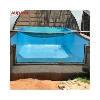 China 50mm Clear Thick Acrylic Glass Sheet for Infinity Swimming Pool Resistant to Weather for sale