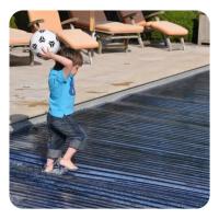 China Anti-UV Automatic Plastic Pool Cover The Must-Have for Extending Your Swimming Season for sale