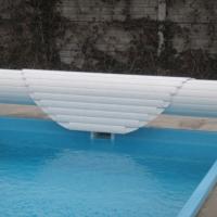 China Transparant Blue/Ivory Pool Cover With CE Certifications And Materials From OEM for sale