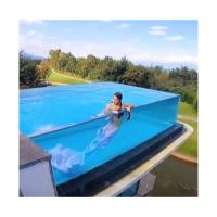 China 30mm-950mm Acrylic Water Pool Design with Dry Constant Temperature Polymerization Process for sale