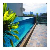 China 30-300mm Thickness Clear Acrylic Swimming Pool Aupool Custom Size for Family Fun for sale