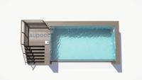 China Medium-Sized Family Swimming Pool for Homestays Clubs Schools Sanatoriums and Gyms for sale