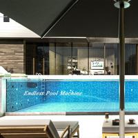 China Swim Training With AUPOOL Counter Current Water Jet Pool Machine for sale