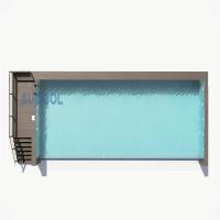 China Superior Transparent Acrylic Swimming Pool for Hotels Gyms Schools and Sanatoriums for sale