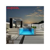 China Excellent Weather Resistant Cast Acrylic Sheet for Big Prefabricated Swimming Pool for sale