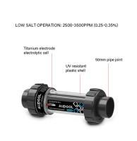 China Salt Water Chlorinator Saline Chlorine Salt System For Swimming Pools for sale