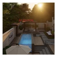 China Cast Acrylic Panel for Bathtub Bathroom Sanitary Wareabove Ground Acrylic Swimming Pool for sale
