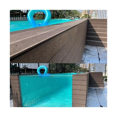 China Two Water Pumps Complete Filtration Prefabricated Swimming Pool for Underground Space for sale