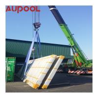China 100% Imported Lucite PMMA Acrylic Panel for Modern Design Outdoor Swimming Pool for sale