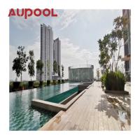 China 100mm Transparent Acrylic Glass Swimming Pool Panel Cast Acrylic Sheet Style Oval Shape for sale