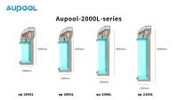 China Outdoor Clear Acrylic Prefabricated Swimming Pool with Customized Panel Thickness for sale