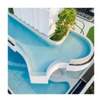 China Pool Aupool Clear Transparent PMMA Panel Above Ground Acrylic Outdoor Swimming Pool for sale