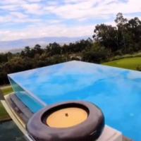 China Villa Pool Plexiglass Wall Panels Sample Small Fiber Glass Swimming Pools for sale