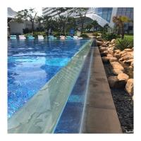 China Superior Favorable Advantage Acrylic Swimming Pool 50-700mm Clear Infinity Pool Wall for sale
