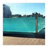 China Villa Into A Paradise With Clear Acrylic Panels And Infinity Pool for sale