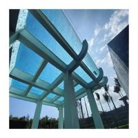 China Easy Install AUPOOL 50mm Clear Thick Acrylic Glass Sheet for Customized Size Swimming Pool for sale