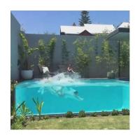 China Villa Backyard Customized Outside Large Size Acrylic Swimming Pool with Panel Sheet for sale