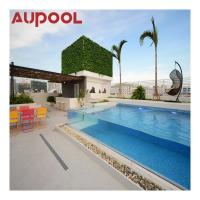 China Clear Acrylic Glass Remote Swimming Pool Cover for Intermountain Over Ground Pools for sale