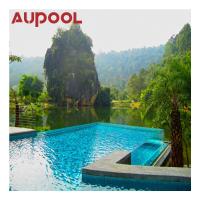 China Clear Acrylic Glass Remote Swimming Pool Cover for Intermountain Over Ground Pools for sale