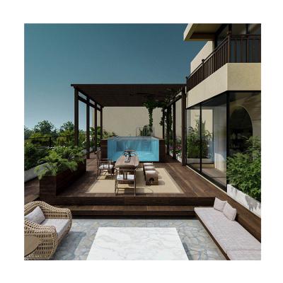 China Diaphaneity High Light Transmission 92.5% Lucite Acrylic Prefab Pool for Hotel Backyard for sale