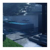 China Custom Lucite Acrylic Fiberglass Frp Rooftop Endless Container Piscina Swimming Pools for sale