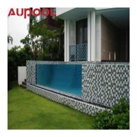 China Acrylic Sheet Clear Color Swim Spa Whirlpool Endless Pools for Outdoor Container Pool for sale