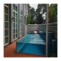 China Upgrade Your Pool with 30mm-950mm Thickness Outdoor Acrylic Swimming Pool for sale