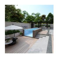China Outdoor Super Clear Acrylic Panel Window Pool for Luxurious Villa Swimming Pool Glass for sale
