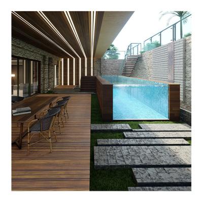 China Outdoor Modular Treadmill Principle Container Swimming Pool with Constant Temperature for sale