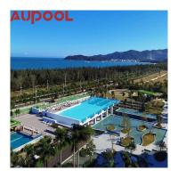 China 30mm-950mm Thickness Cast Acrylic Panel for Outdoor Swimming Pool Waterfall Cascade for sale