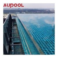 China 30mm-950mm Thickness Cast Acrylic Panel for Outdoor Swimming Pool Waterfall Cascade for sale