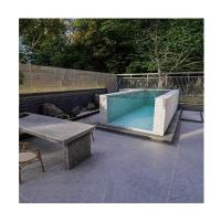 China 100mm Thick High Light Transmission UV Acrylic Panels for Customized Swimming Pools for sale